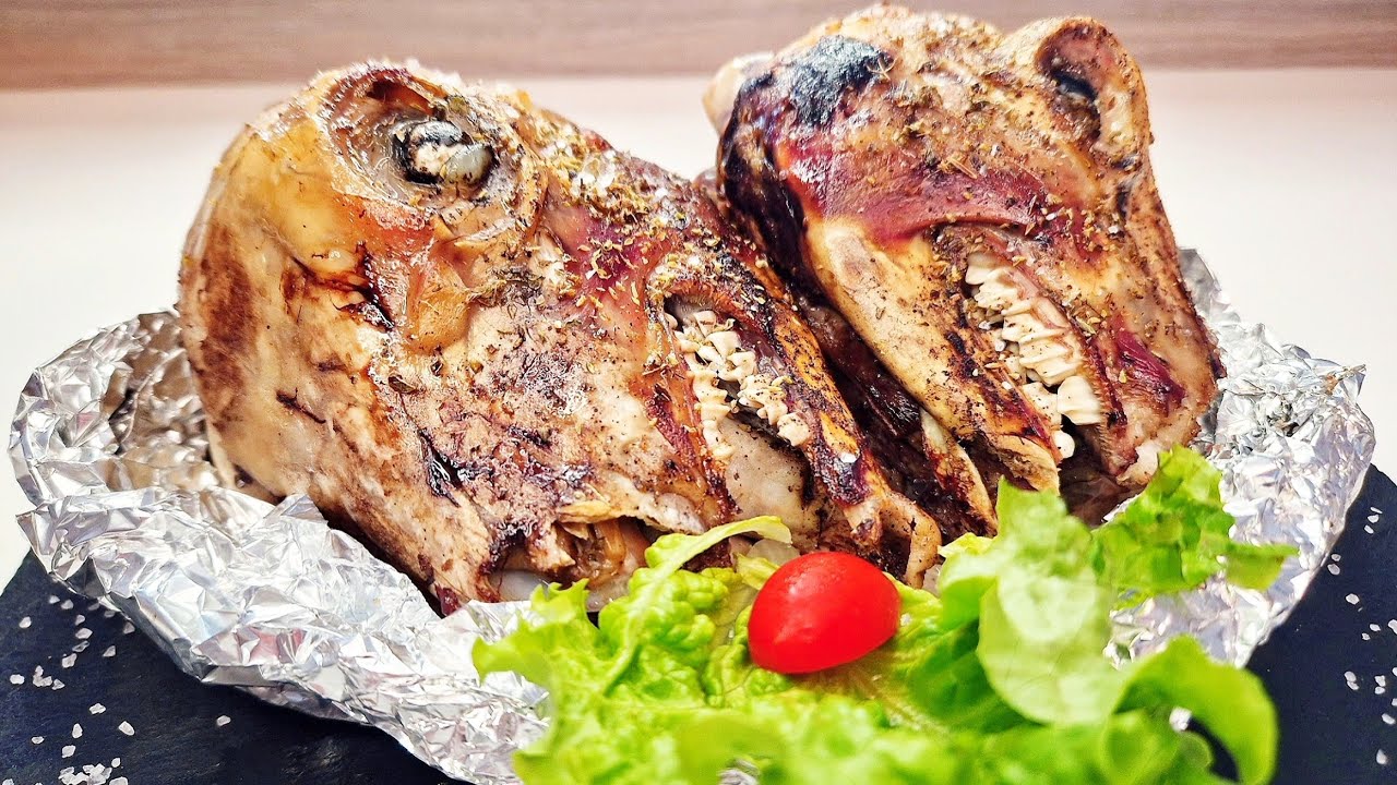 Αρνίσια Κεφαλάκια στο Φούρνο - Roaster Lamb Heads - Eπ. 251 | Σταυρούλα ...