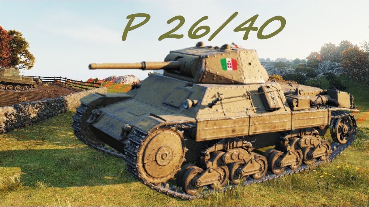 World of Tanks - P 26/40 - YouTube