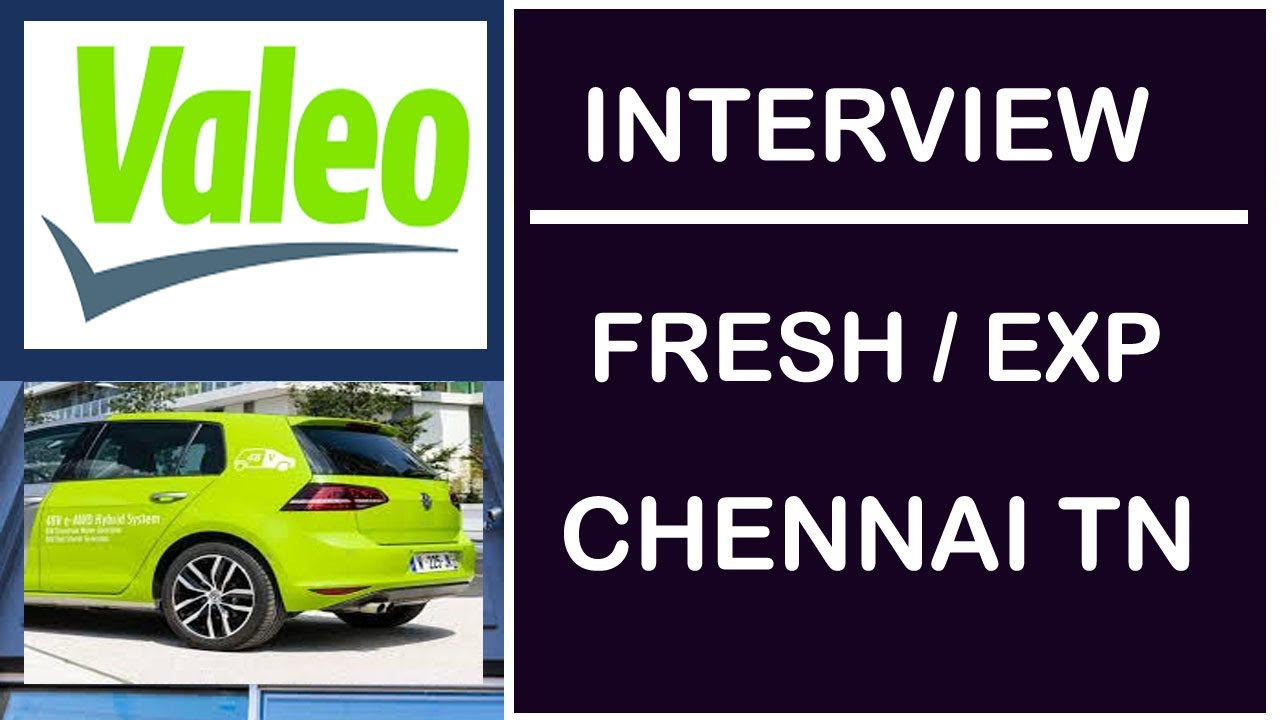 #jobs VALEO INTERVIEW | FRESHER & EXPERIENCE | CHENNAI TAMILNADU #interview#work#chennai - YouTube