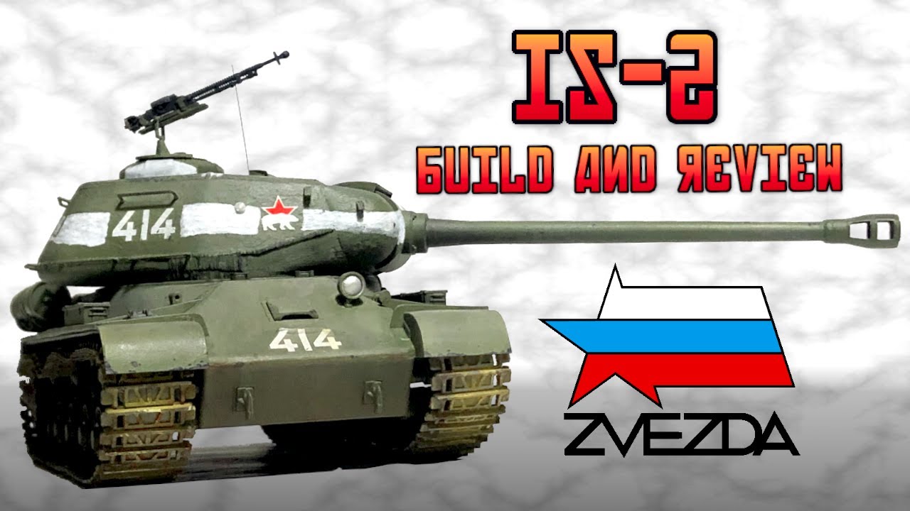 1/35 Zvezda IS-2: Build and Review - YouTube