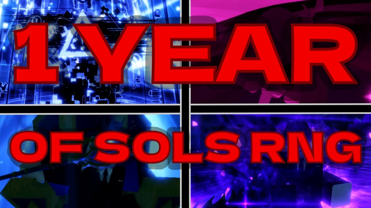 1 YEAR OF SOLS RNG ROBLOX #solsrng #roblox #lucky #solsrngeon1 - YouTube