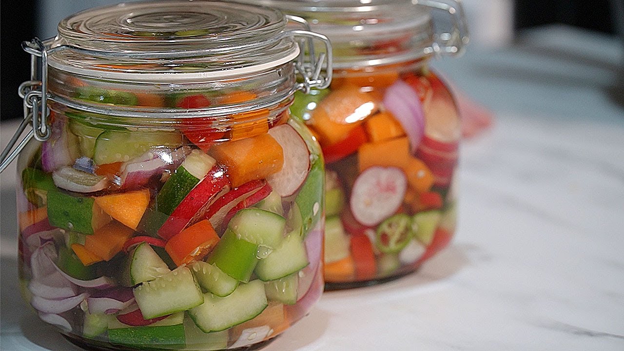 Mixed Vegetable Pickle - YouTube