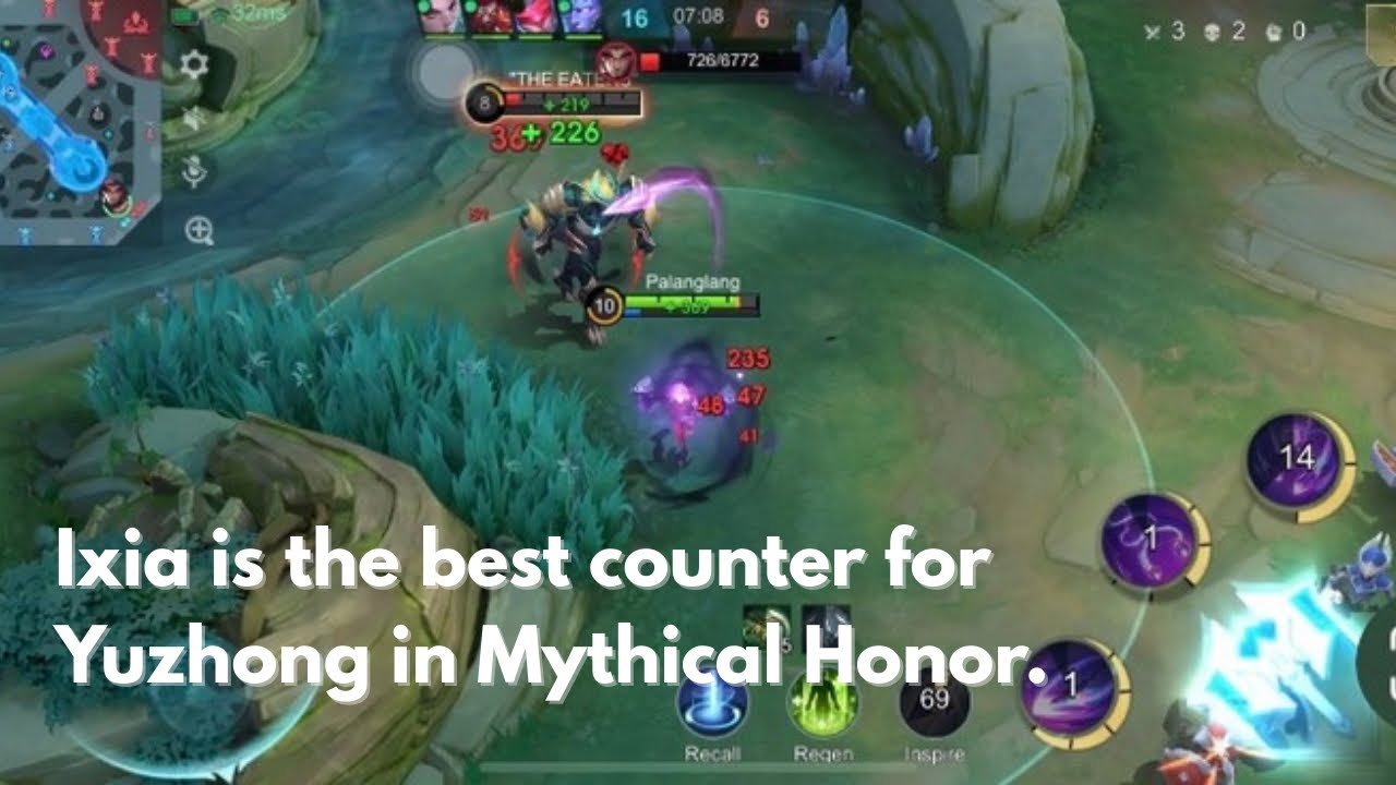 Ixia Best Counter for Yuzhong | Mythical Honor Gameplay | Mobile ...
