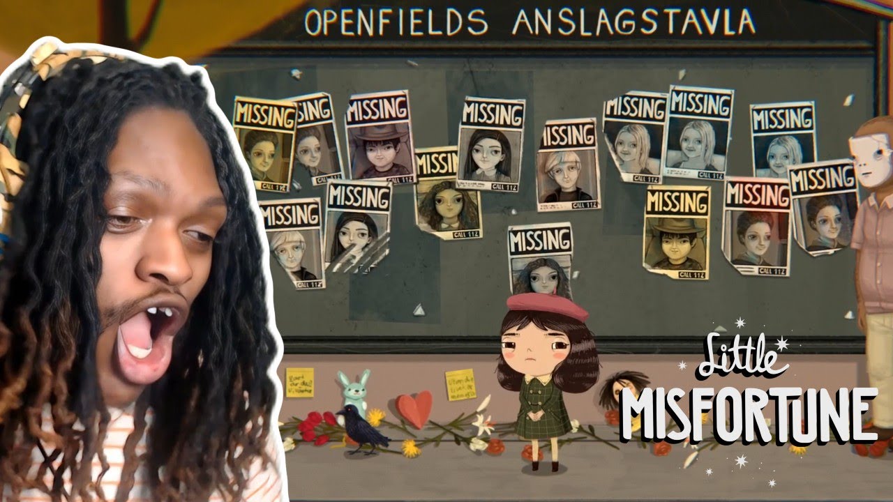 ALL THE KIDS MISSING?? | Little Misfortune (Part 2) - YouTube
