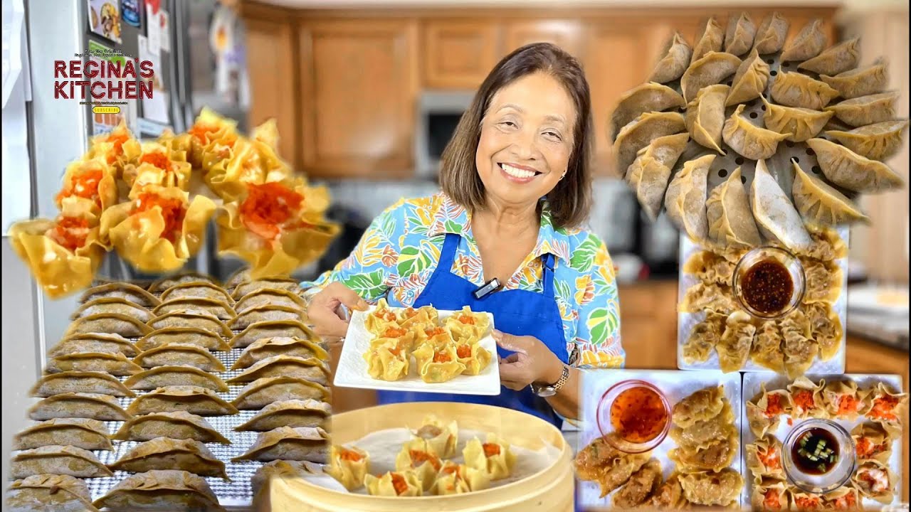 Pork & Shrimp Dumplings, Beef Dumplings & Siomai Step by Step Recipe ...