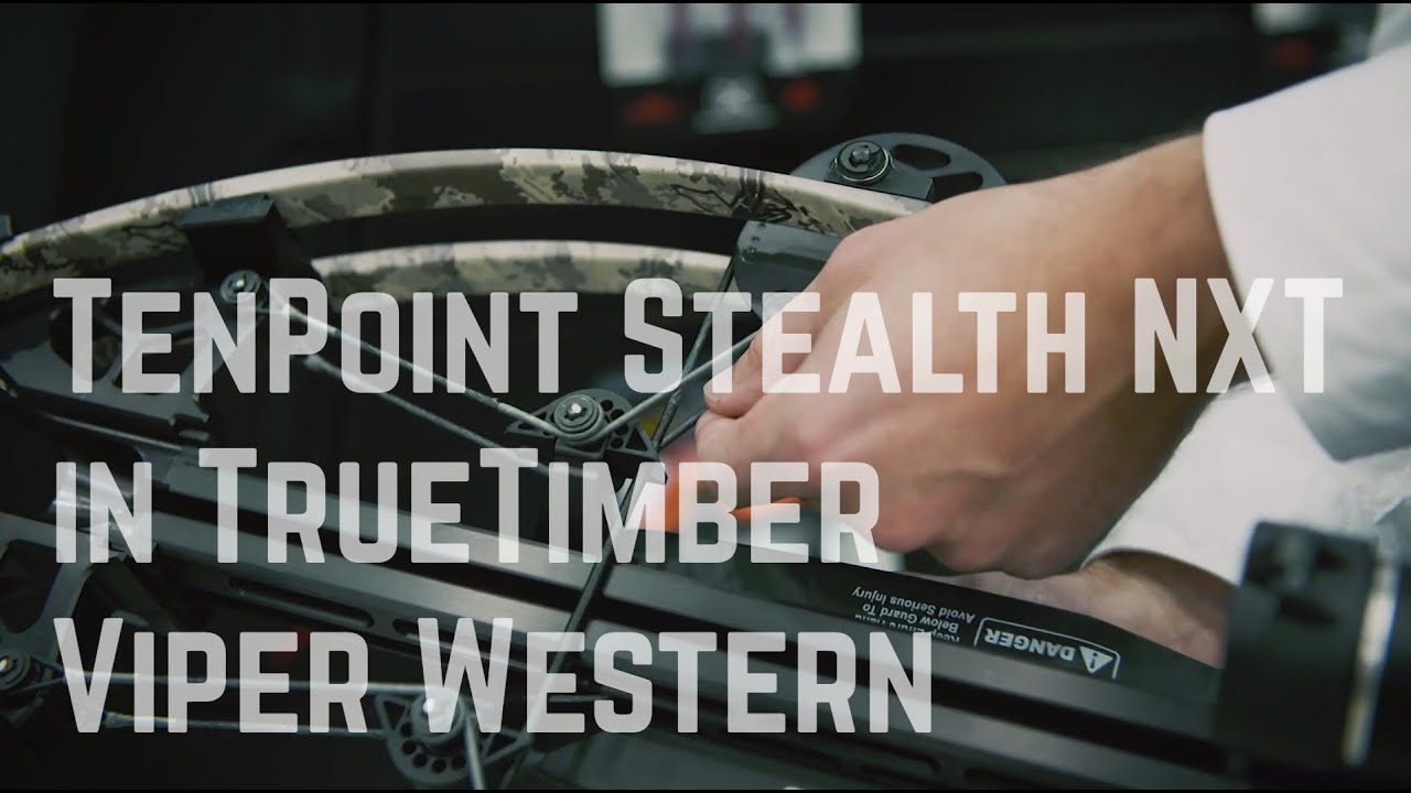 TenPoint Stealth NXT Crossbow in TrueTimber Viper Western - YouTube