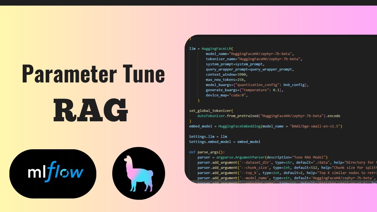 Track RAG Parameters using Mlflow Pipelines - YouTube