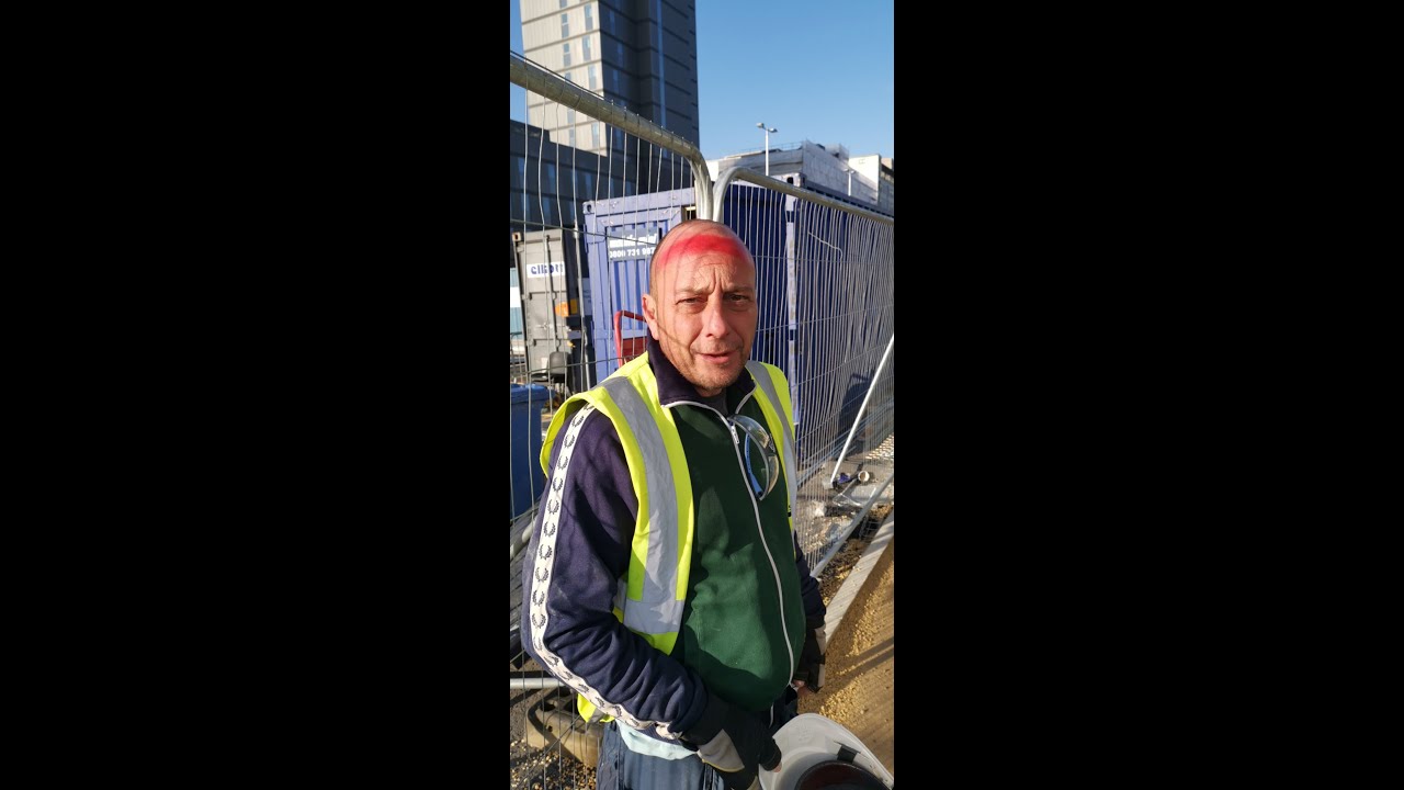 FUNNY Prank played on dad at work with a permanent marker pen - YouTube