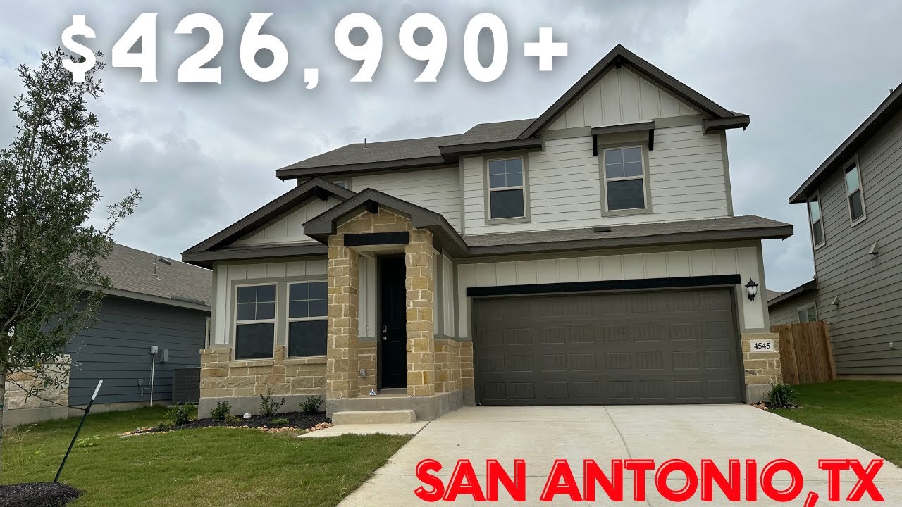 Perfect 2 story built by Meritage The Reynolds Plan in San Antonio Tx # ...