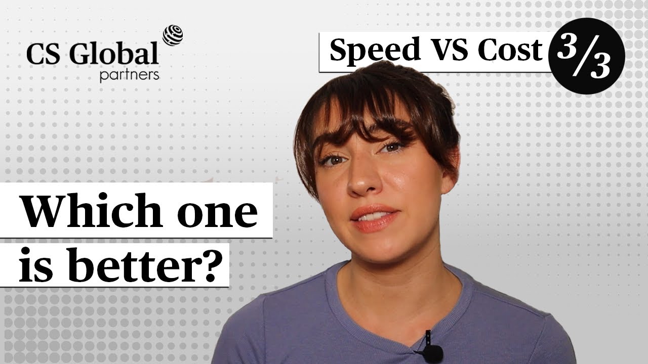 Speed VS Cost 3/3: Which one is better? - YouTube