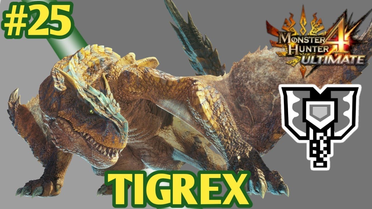 #25 [MH4U] • Tigrex • Caravan ★5 • Charge Blade - YouTube