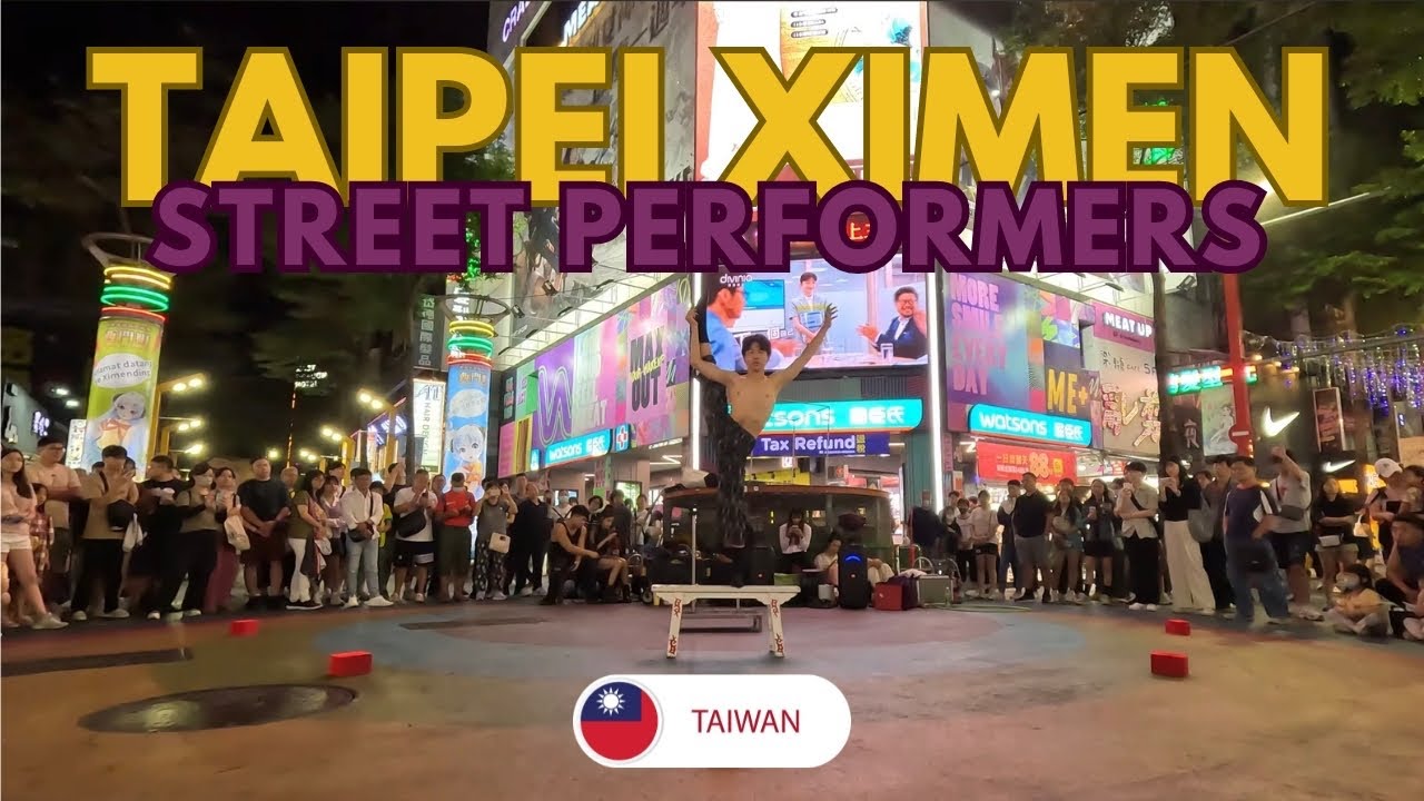 Taipei's Ximending Street Performers 🇹🇼 - YouTube