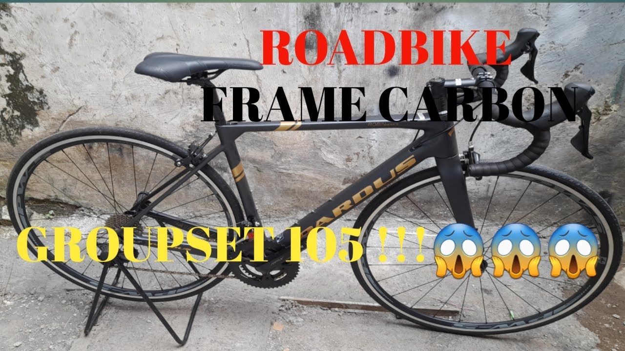 Sepeda roadbike carbon PARDUS ROBIN SPORT - YouTube