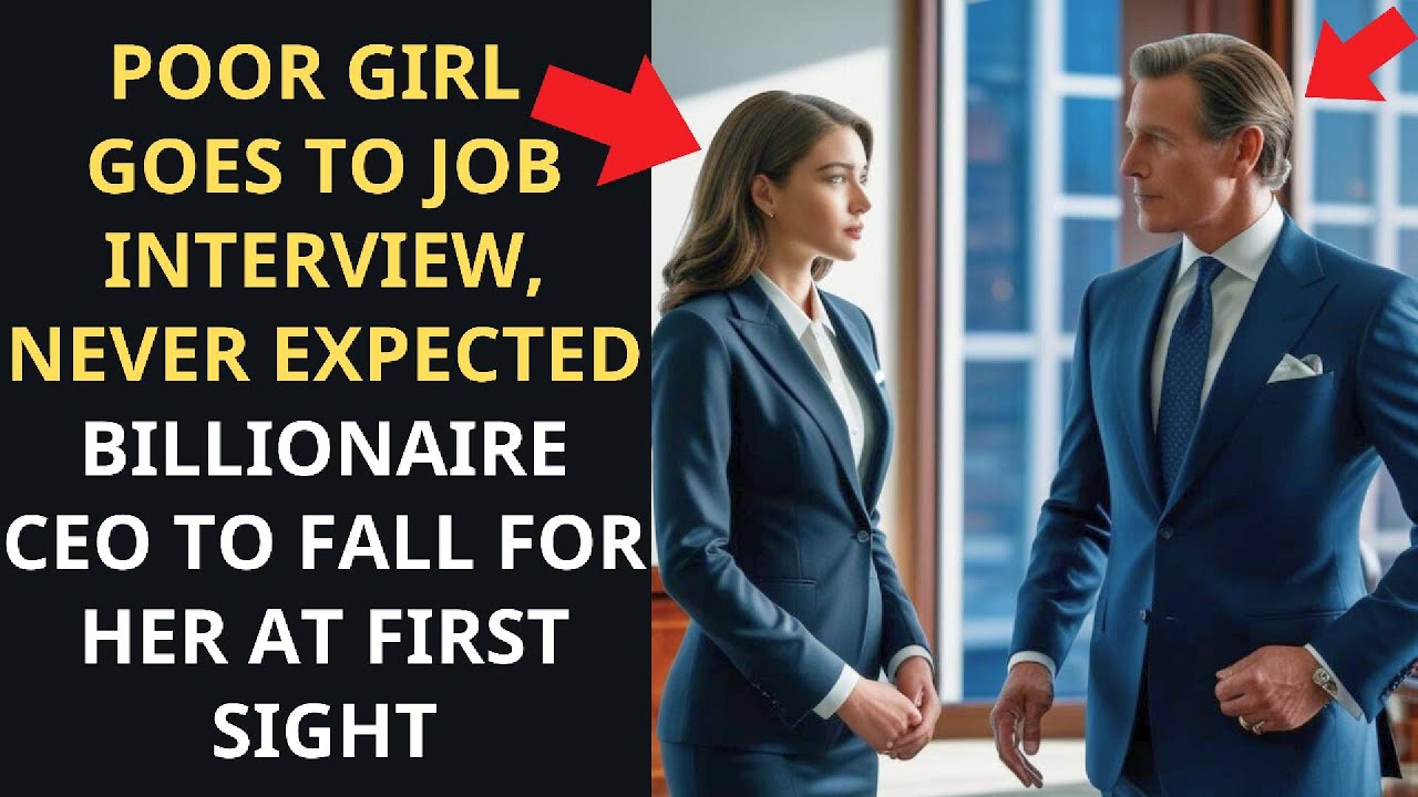 Poor Girl Goes to Job Interview, Never Expected Billionaire CEO to Fall ...
