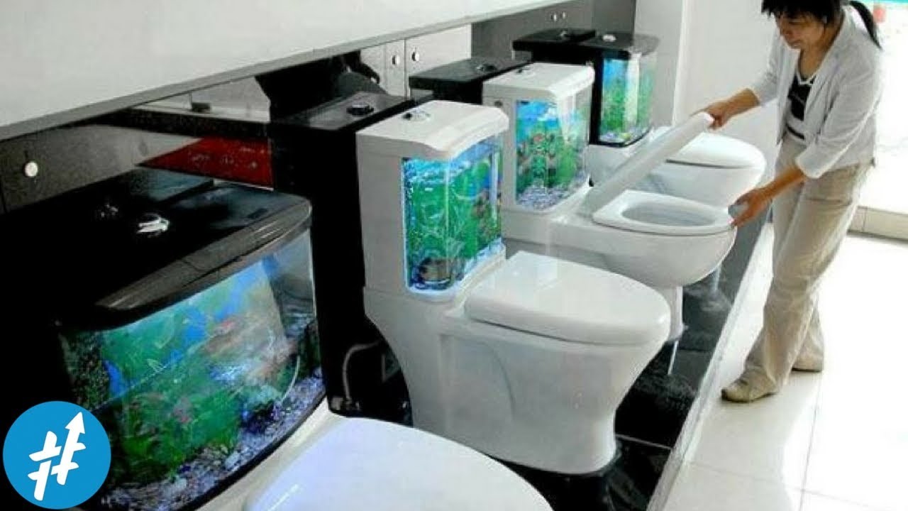 Absurd! 15 Desain Toilet Paling ANEH Dan UNIK Di Dunia - YouTube