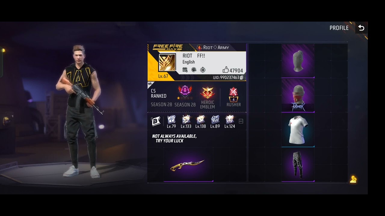 riot ff ki uid ♥️ riot ff ki I'd 🥰 riot ff ki gaming id 😘 #riotff #riot ...