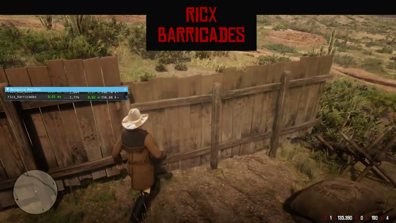 RedM Script - RicX Barricades - RedEMRP - YouTube