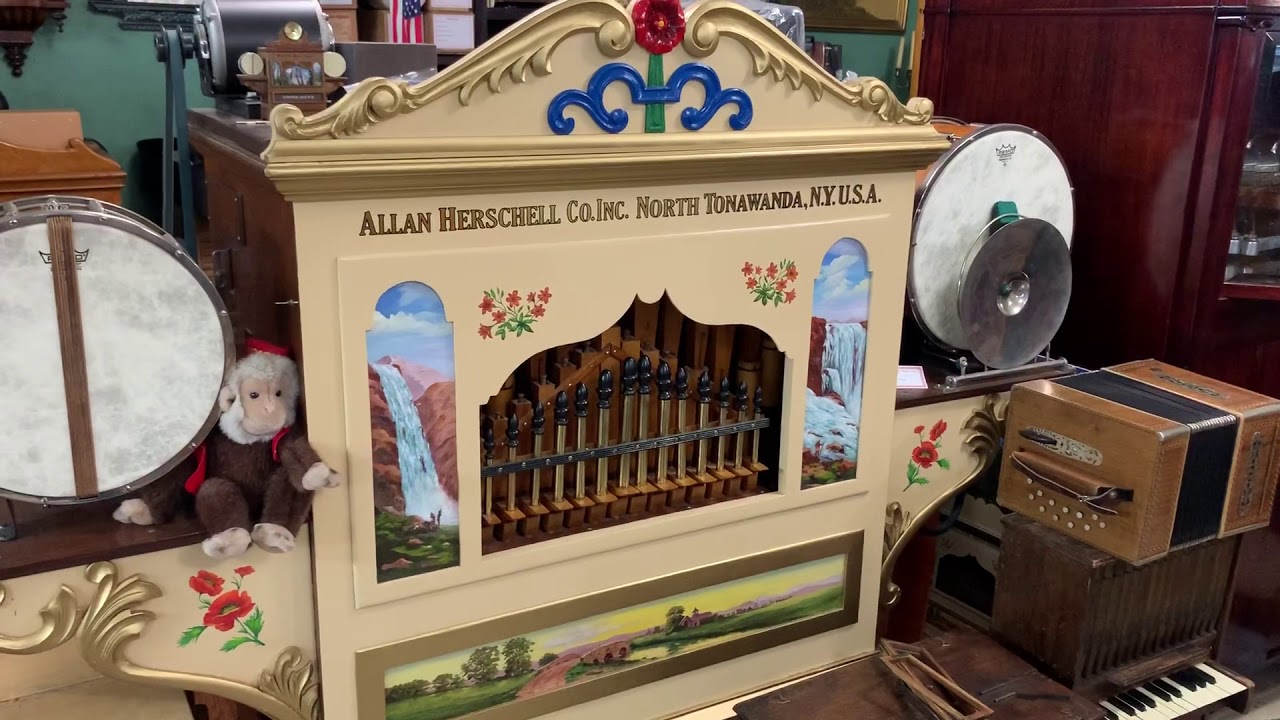 1928 Wurlitzer 105 Band Organ - YouTube