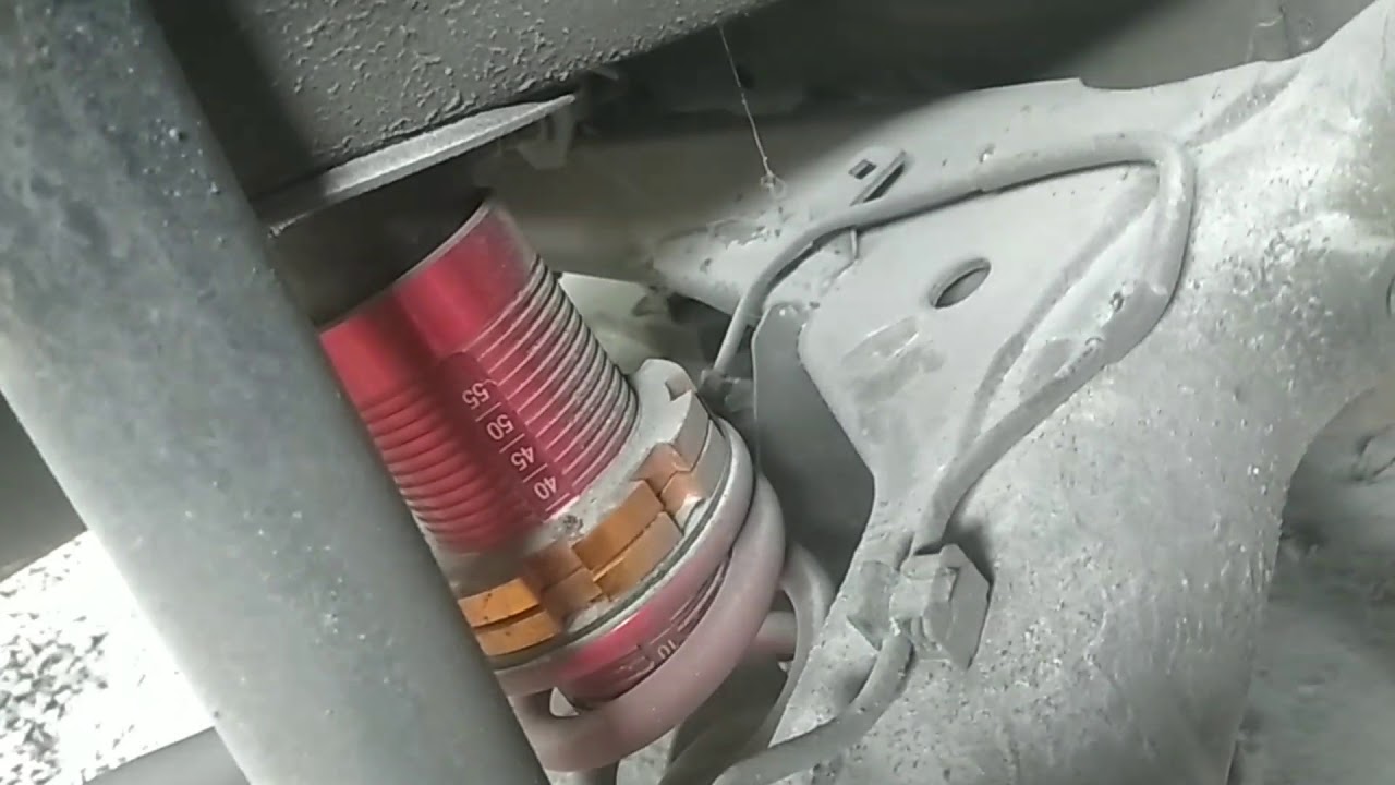 shock coilover bisa naik turun - YouTube