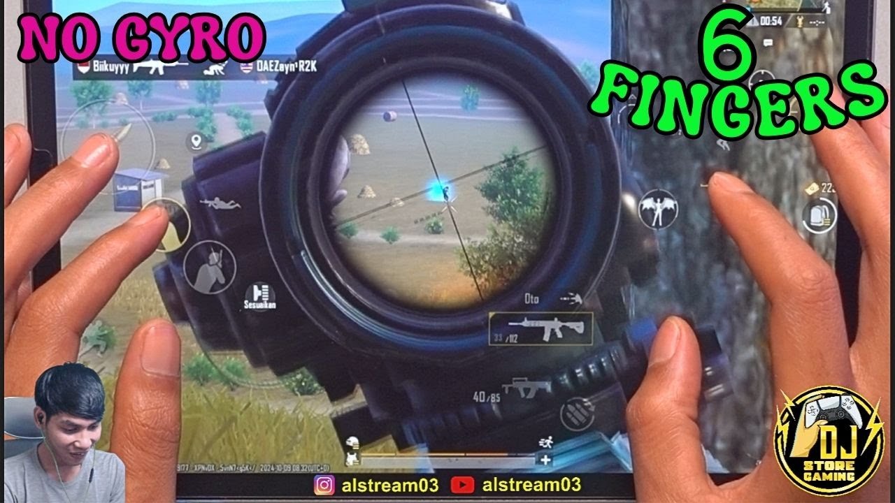 NO GYRO HANDCAM 6 FINGER IPAD PRO M2🔥PUBG Mobile - YouTube