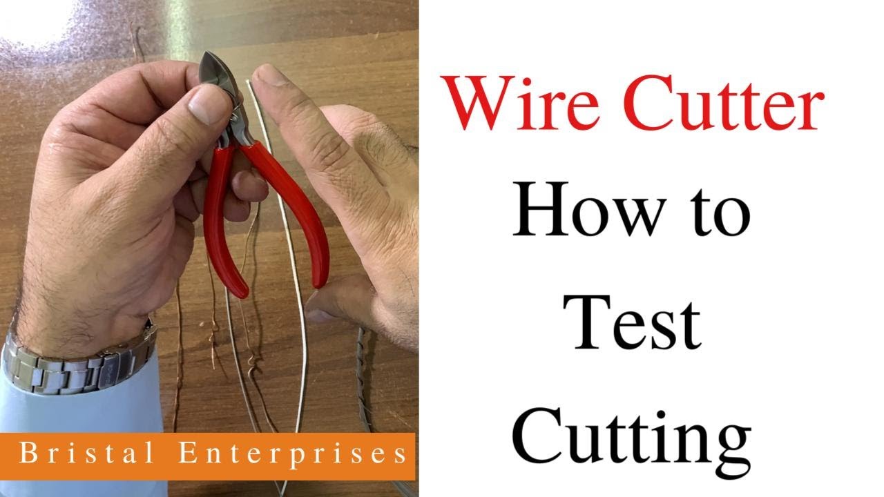 How To Test Cutting Of Wire Side Cutter - YouTube