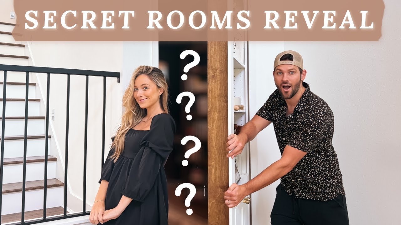 FINALLY REVEALING THE SECRET ROOMS WE BUILT IN OUR DREAM HOME!!! - YouTube