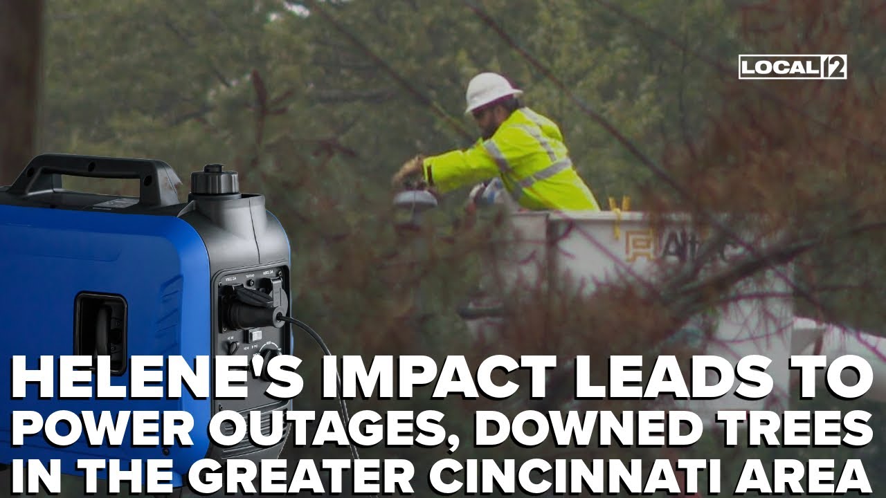 Helene's impact leads to power outages, downed trees in the Greater ...