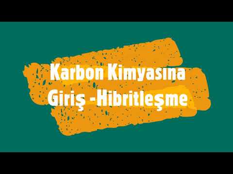 Karbon Kimyasına Giriş-Hibritleşme ( Yanıt Eğitim Seti-YES ) (12. Sınıf -AYT)