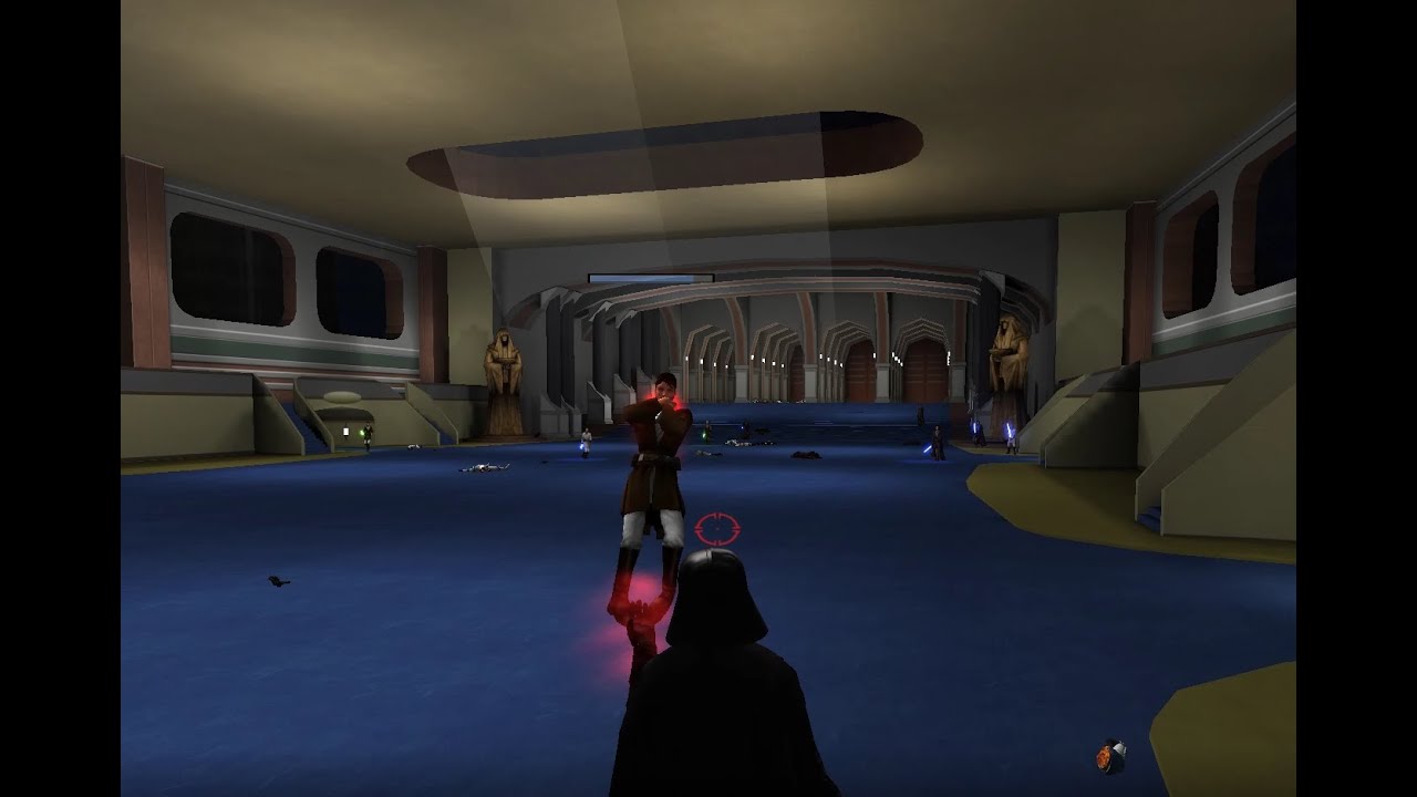 Lord Vader's Rage at Jedi Temple - YouTube