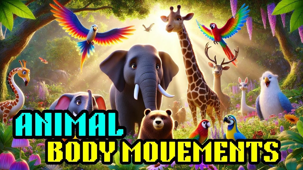 Animals and Their Movements | Types of Animal Movements Explained - YouTube