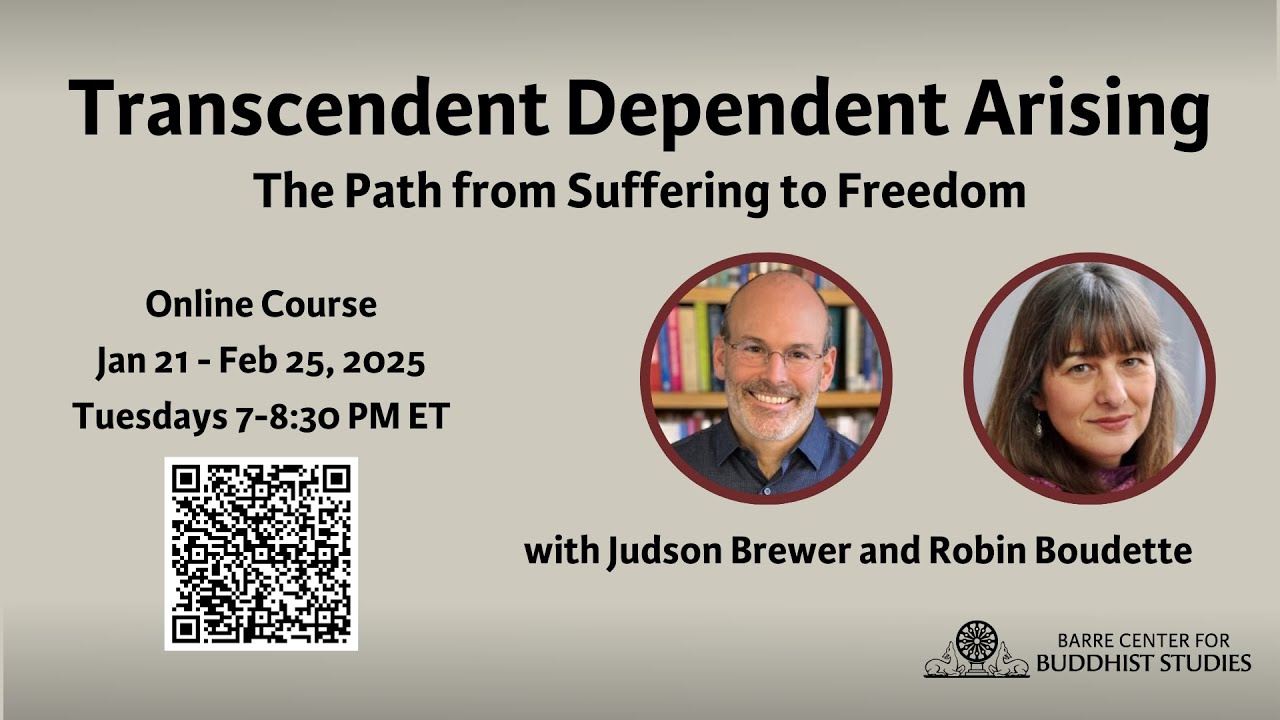 Upcoming Online Course with Judson Brewer and Robin Boudette - YouTube