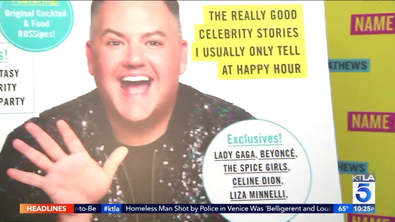 Partying with Ross Mathews for his new book "Name Drop" - YouTube