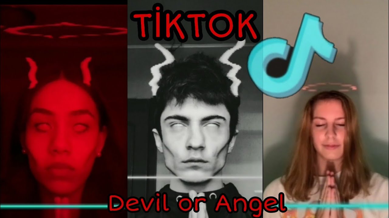 Time Warp Effect Challange (angel or devil) | Tiktok Compilation - YouTube