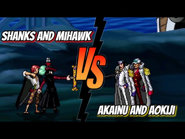 One Piece Mihawk Vs Akainu