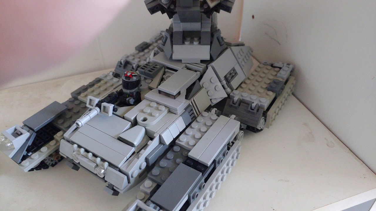 Lego Halo M808B Scorpion Main Battle Tank MOC (PREVIEW) - YouTube