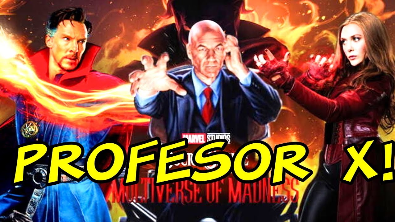 🔥PROFESOR X VS WANDA! CHARLES XAVIER SERIA EL X-MEN EN DOCTOR STRANGE 2 ...