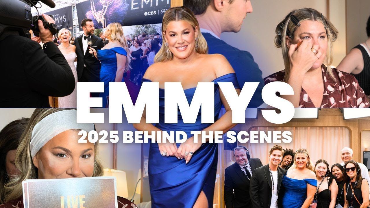 Emmys 2025 Vlog | Behind-the-Scenes in LA! | Heather McMahan - YouTube