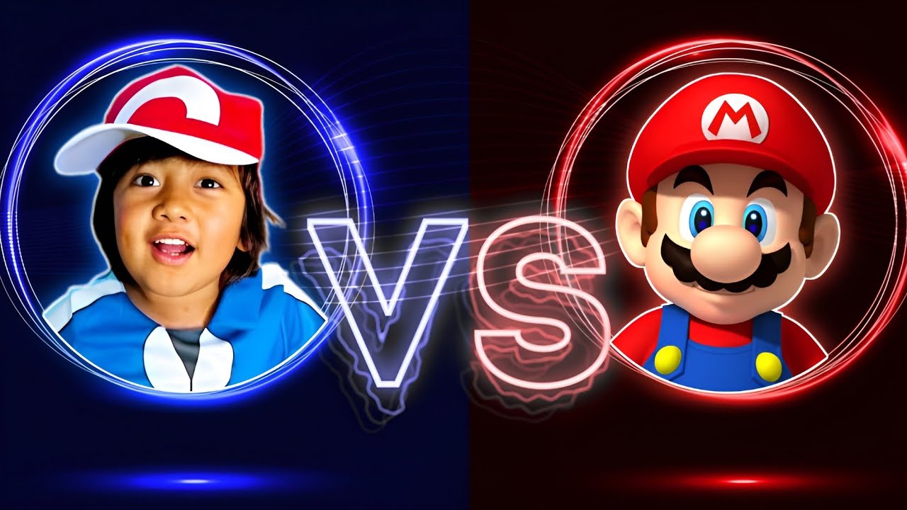 Tag with ryan Vs Super Mario subway running Gameplay - YouTube