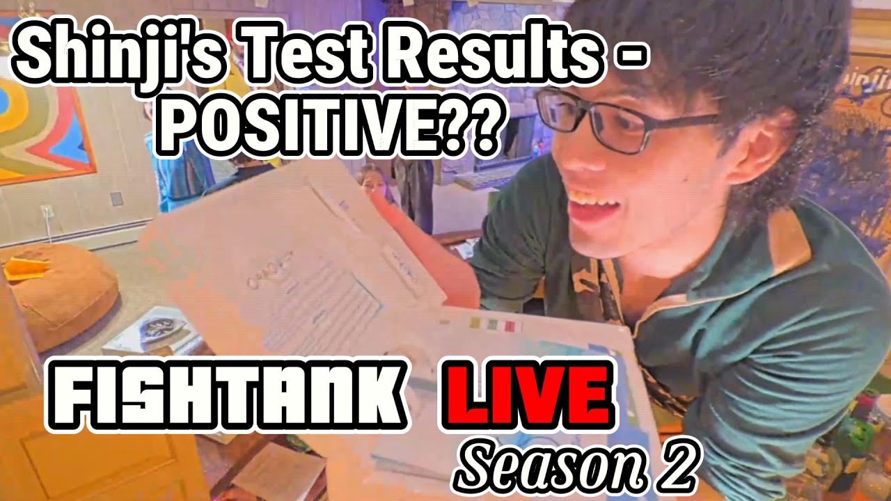 Fishtank LIVE Season 2 Day 20 - The fish take HIV tests and Shinji gets ...