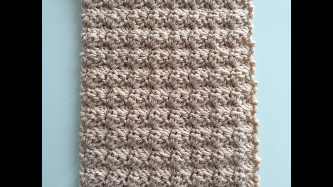 ~CROCHET COMBO STITCH ~| ONE ROW REPEAT | Great for Blankets, Scarfs or ...