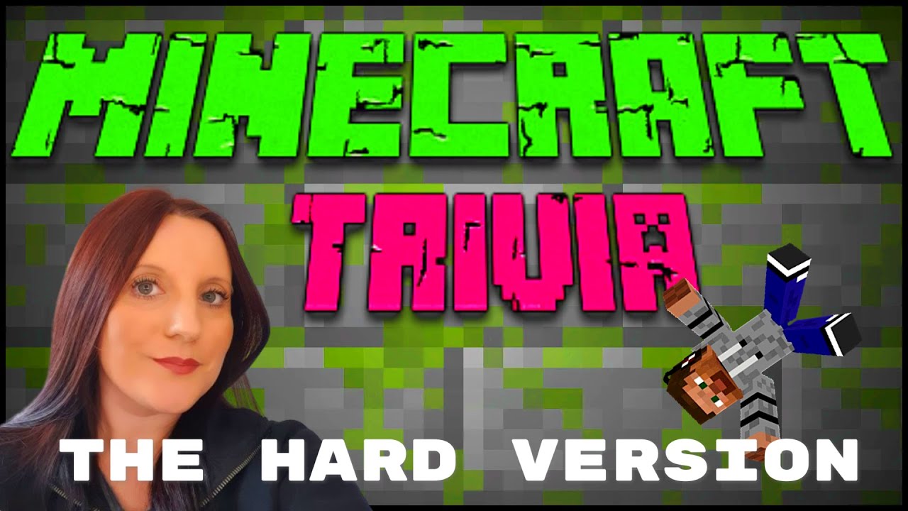 MINECRAFT TRIVIA - the hard version - YouTube