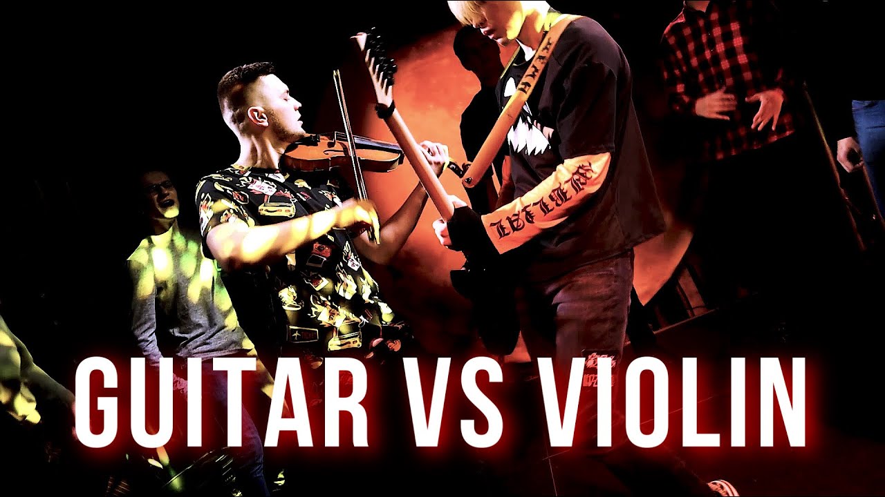 Guitar VS Violin - Epic Battle #guitar #violin #battle #musicbattle ...