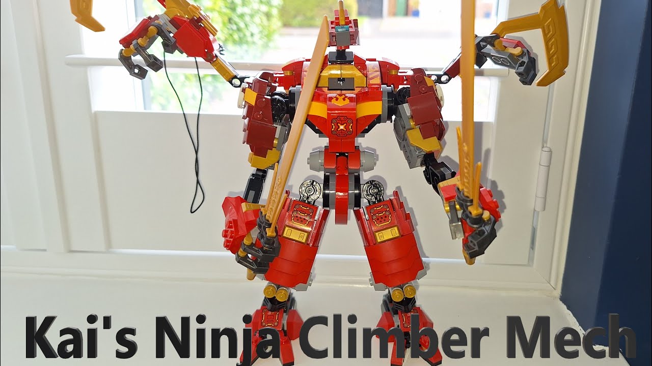 LEGO REVIEW MARCH 2024 WAVE - NINJAGO - Kai's Ninja Climber Mech 71812 ...
