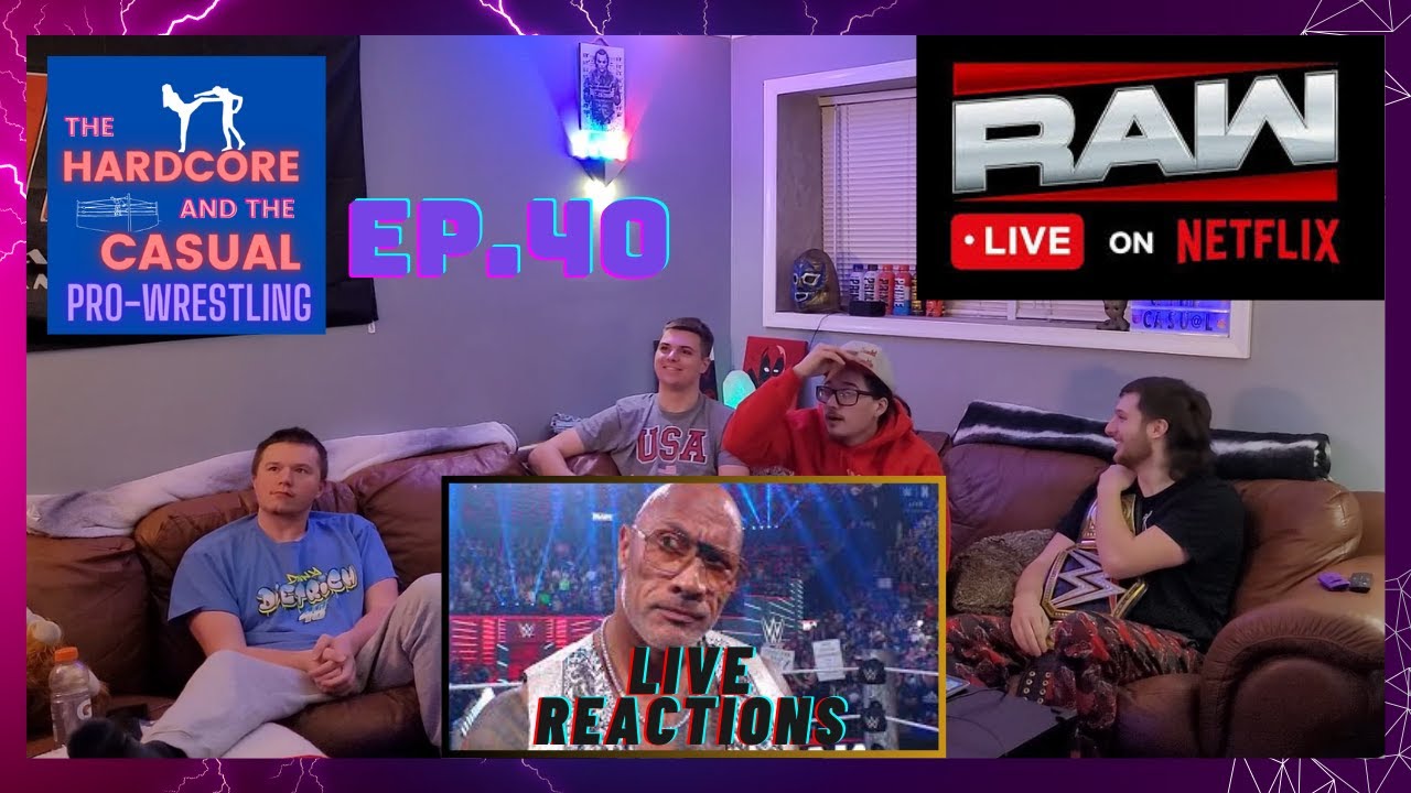 WWE RAW ON NETFLIX LIVE REACTION!!! | Pro Wrestling Podcast Ep. 40 ...