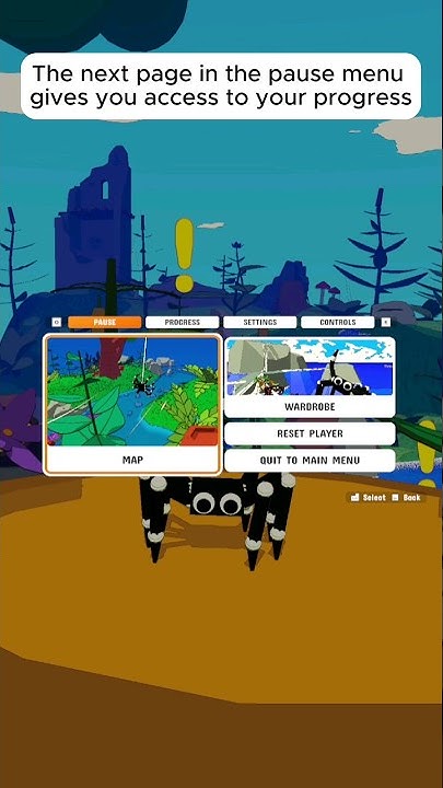 New Pause Menu in A Webbing Journey #game #gaming #indiedev #gamedev #indiedev #shorts - YouTube