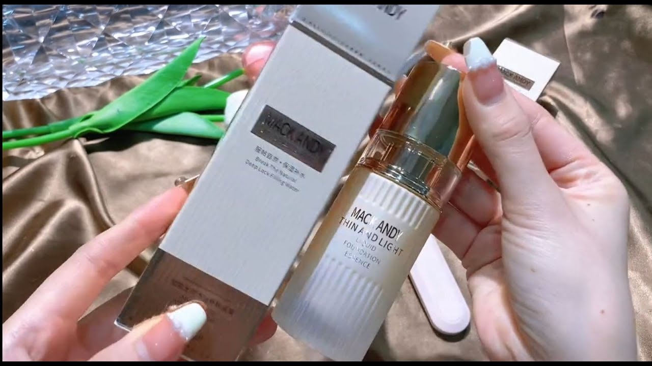 |Episode 351 MACK ANDY THIN AND LIGHT LIQUID FOUNDATION Makeup Shinee ...