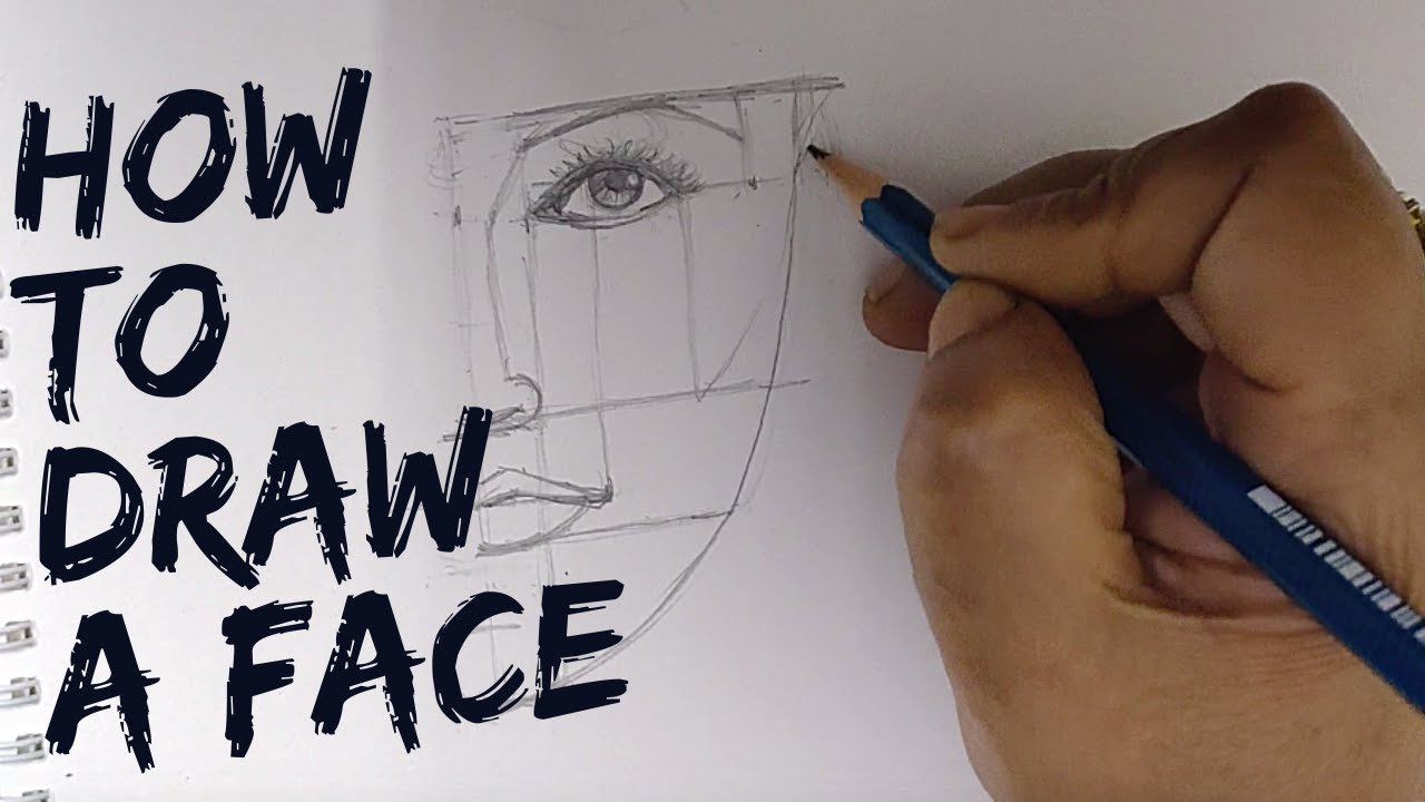 How To Draw A Face | Part 4 | Facial Structure & Features - YouTube