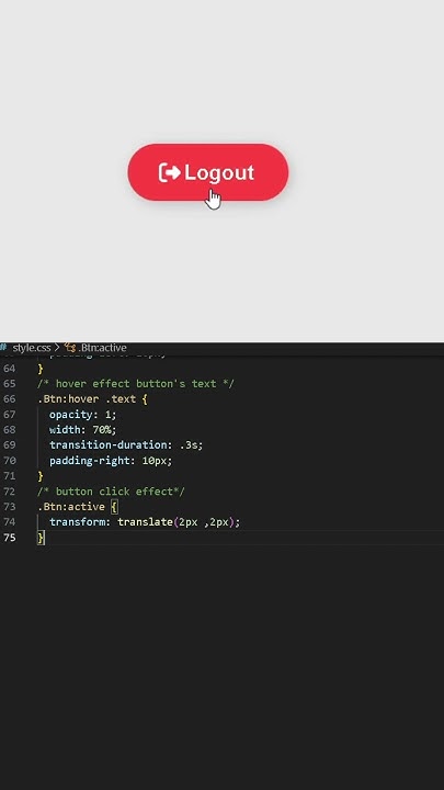 Animated Button In Css😍programming Coding Css Htmlcss Shorts