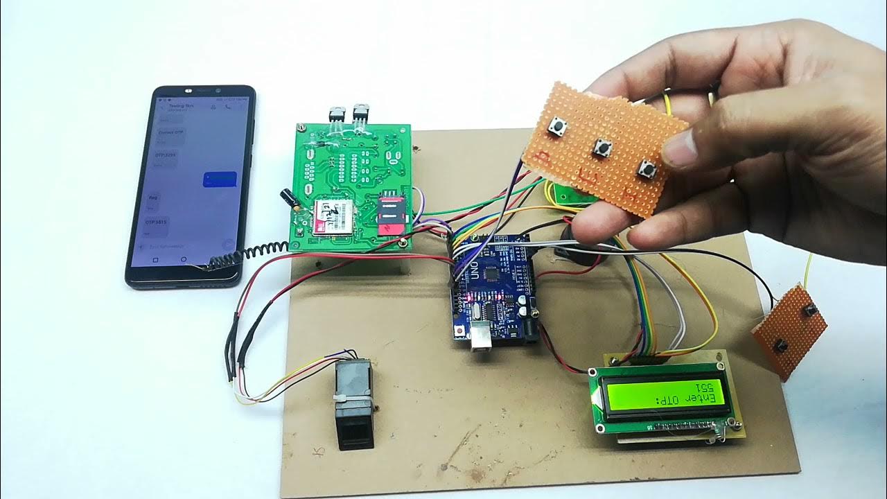 finger print based Atm security - YouTube