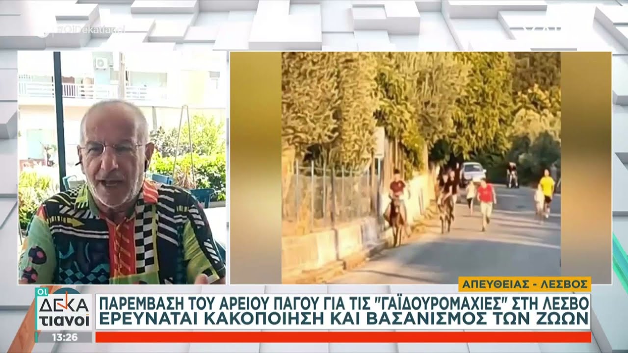 Παρέμβαση του Αρείου Πάγου για τις «γαϊδουρομαχίες» στη Λέσβο ...